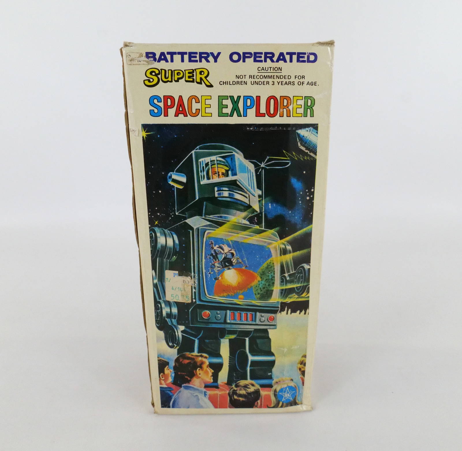 Vintage Battery Operated Super Space Explorer Robot Auction