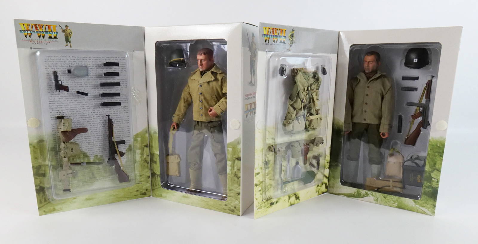 Lot Of 2 Dragon Wwii Action Figures Auction