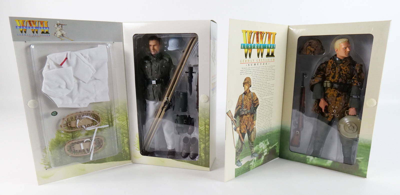 Lot Of 2 Dragon Wwii Action Figures Auction