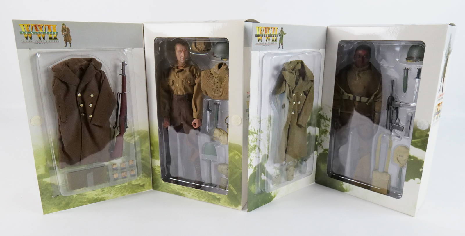 Lot Of 2 Dragon Wwii Action Figures Auction