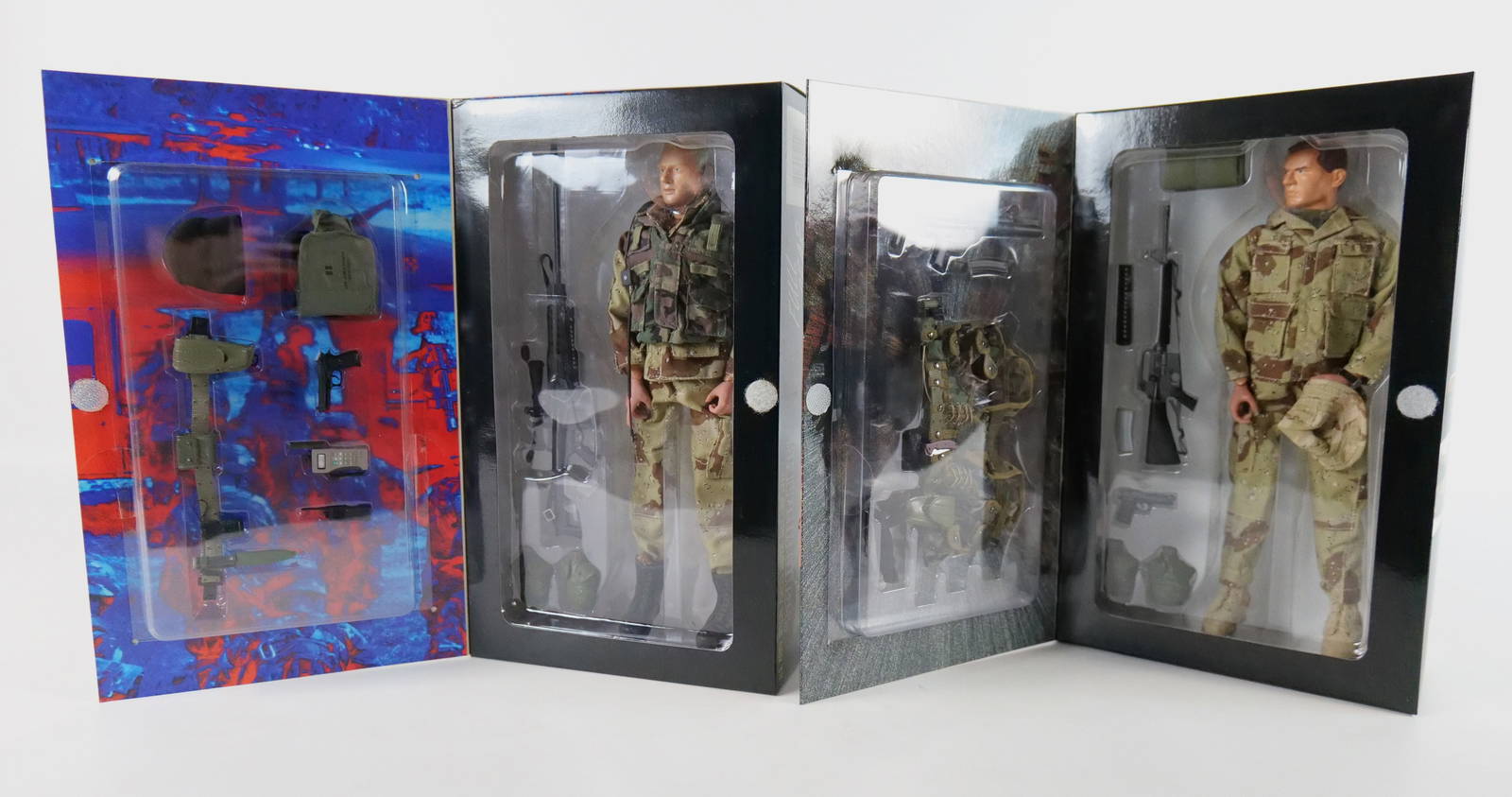 Lot Of 2 Dragon Us Army Action Figures Auction