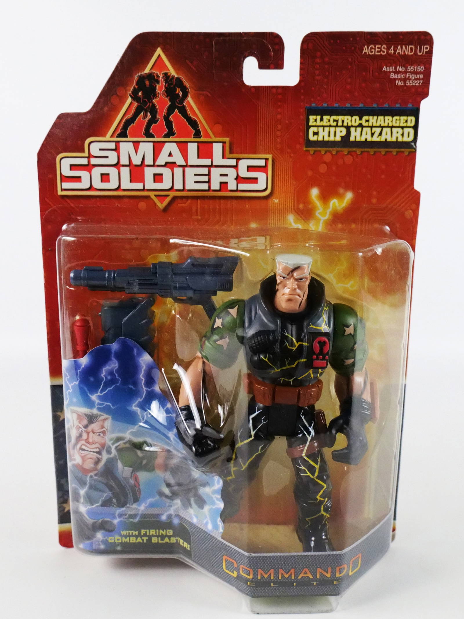 Small Soldiers Electro-charged Chip Hazard Action Figure Auction