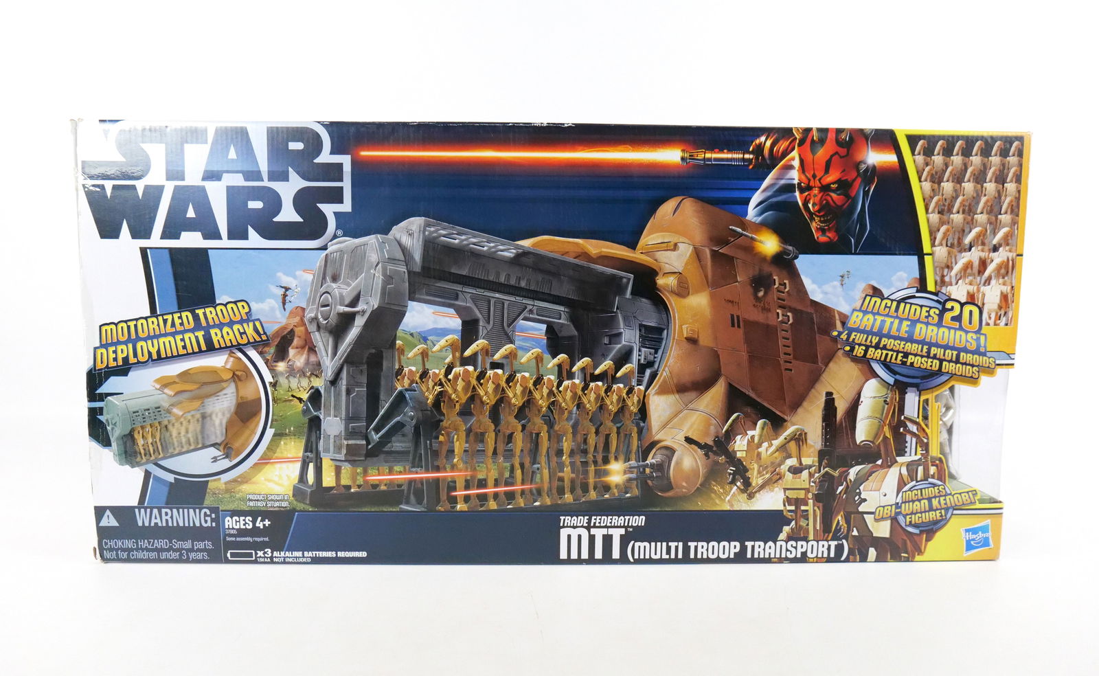 Hasbro Trade Federation Mtt (multi Troop Transport) Playset Auction