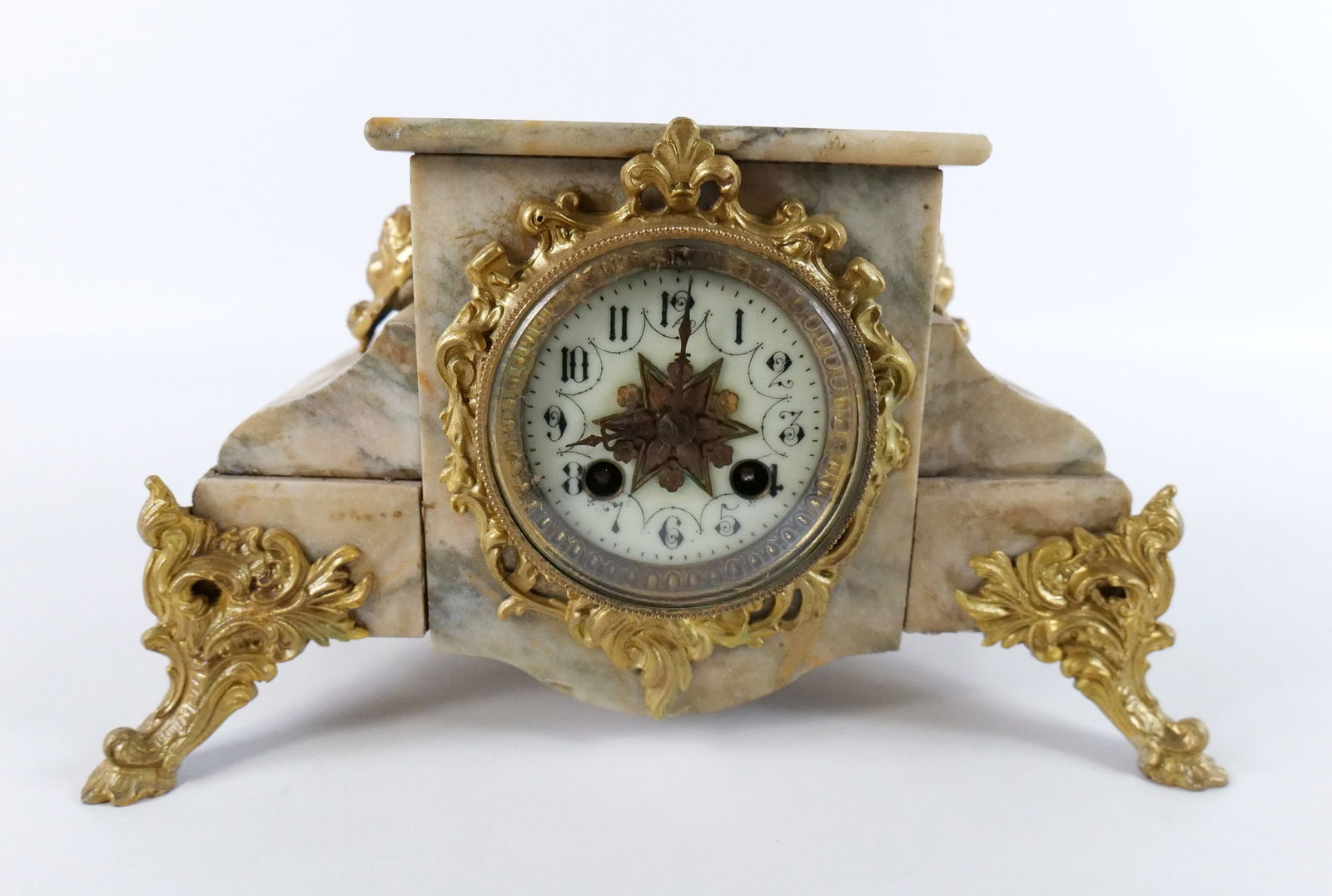 French Marble Mantle Clock Auction
