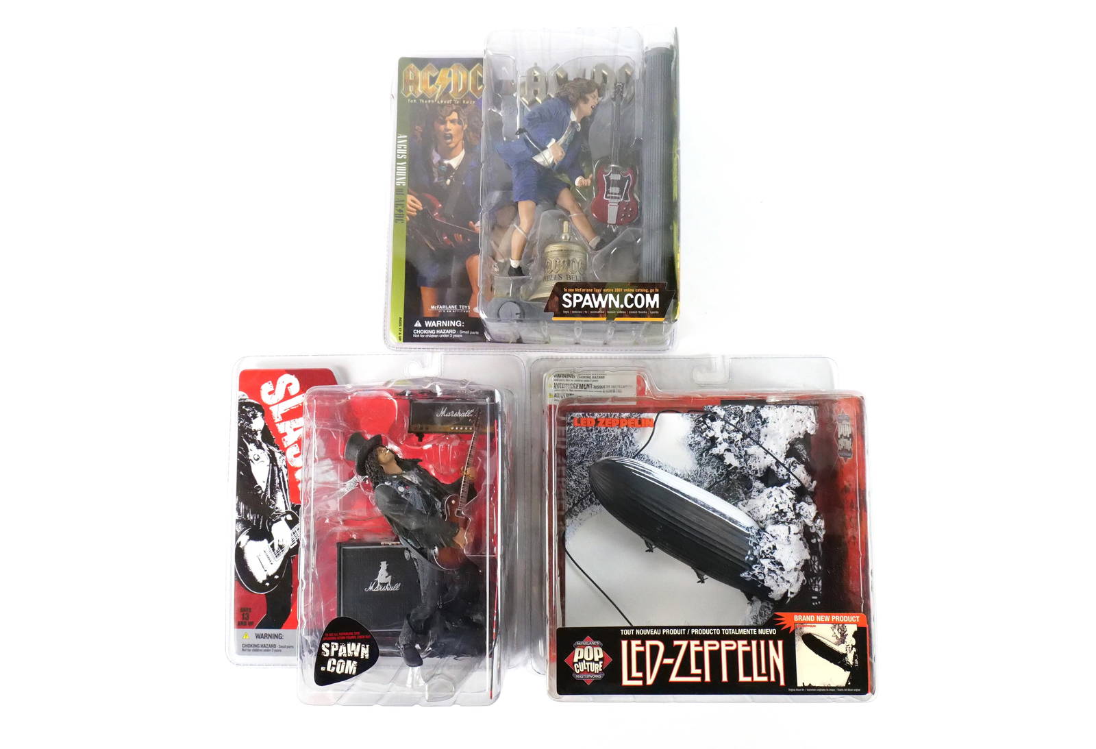 Lot Of 3 Mcfarlane Rock N Roll Action Figures Auction