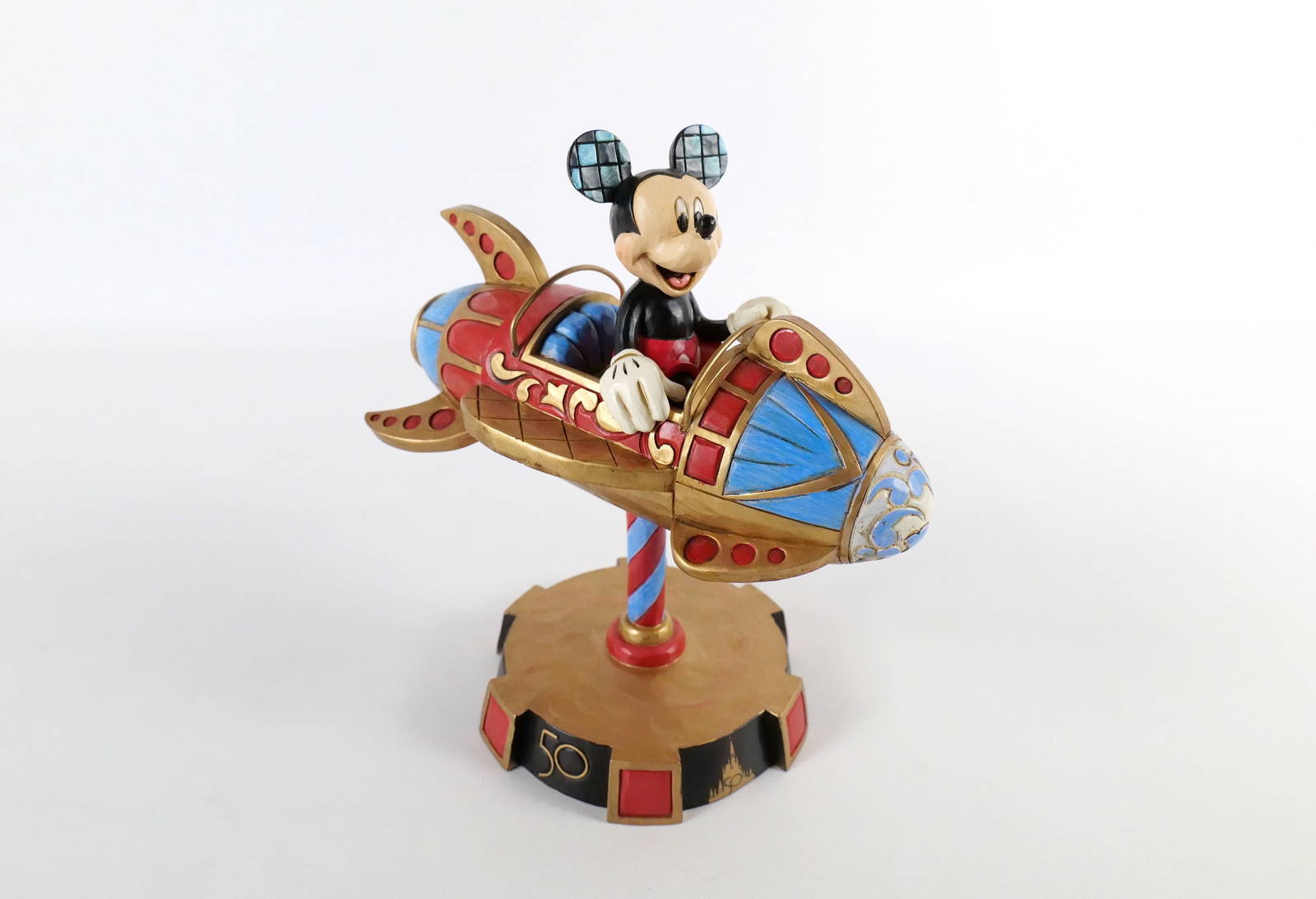 Jim Shore Mickey Astro Orbiter Figurine Auction