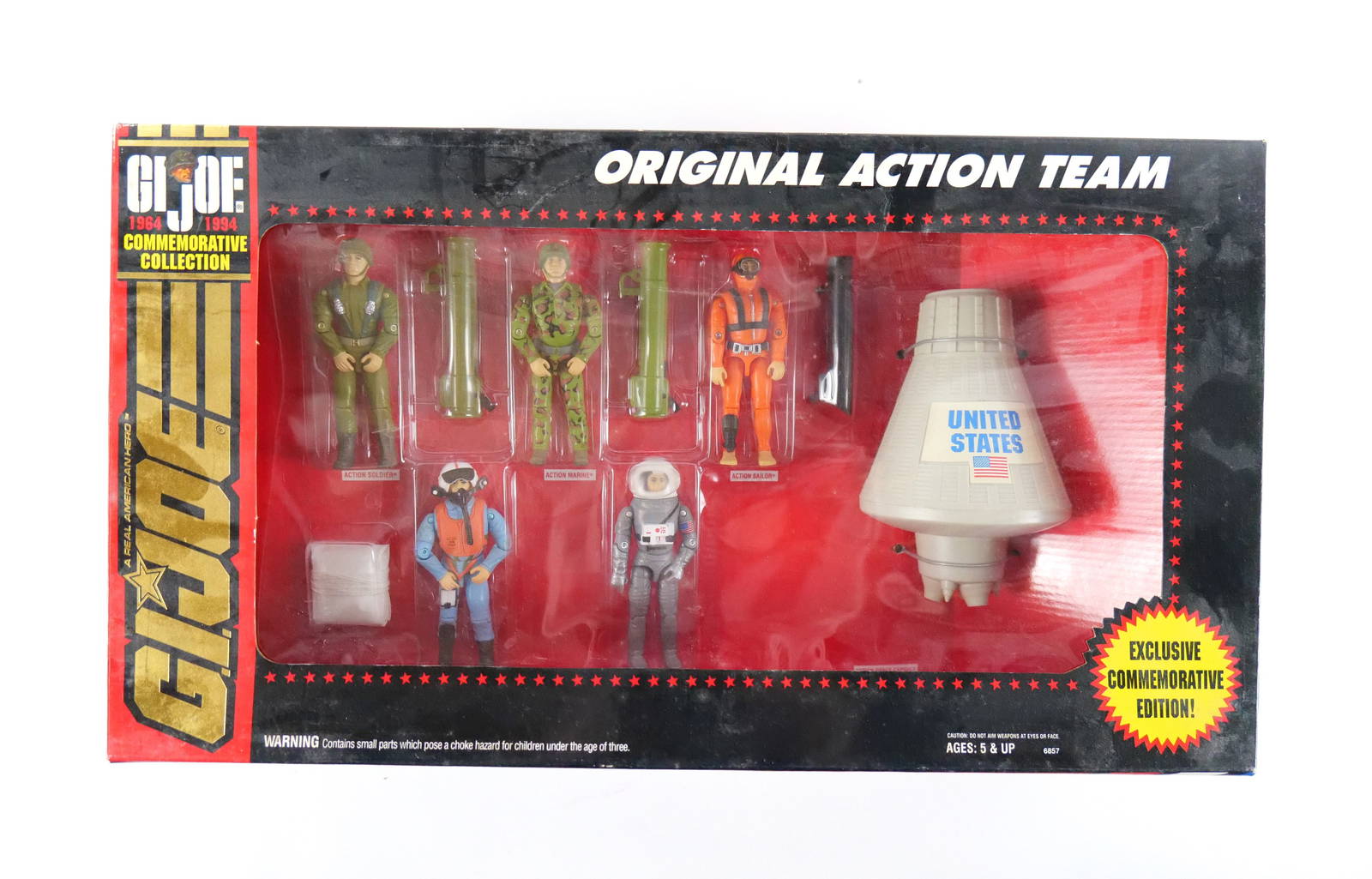 G.i. Joe Original Action Team Commemorative Collection Auction
