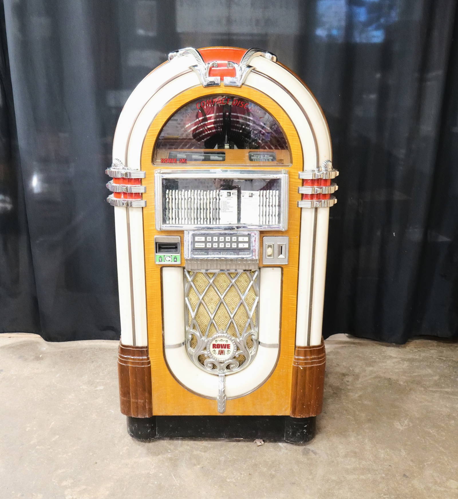 Rowe Ami Compact Disc Jukebox Auction