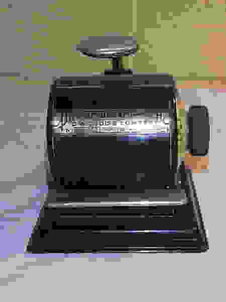 C.w. Todd Company Protectograph, Model H. Number