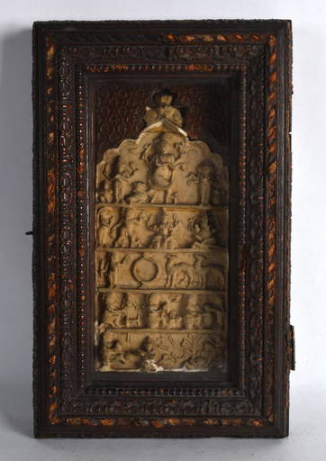 An Unusual Early Indian Carved Terracotta Relic
