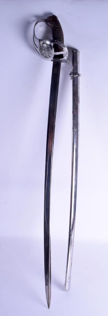 A WEYERSBURG KIRSCHBAUM & CO SOLINGEN SWORD with open