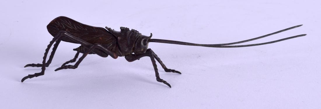 A JAPANESE ARTICULATED MODEL OF A LOCUST of
