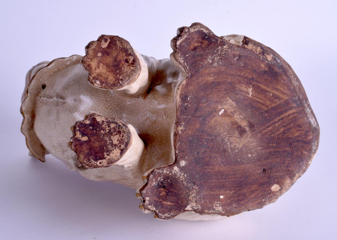 A RARE 19TH CENTURY JAPANESE MEIJI PERIOD SATSUMA CAT