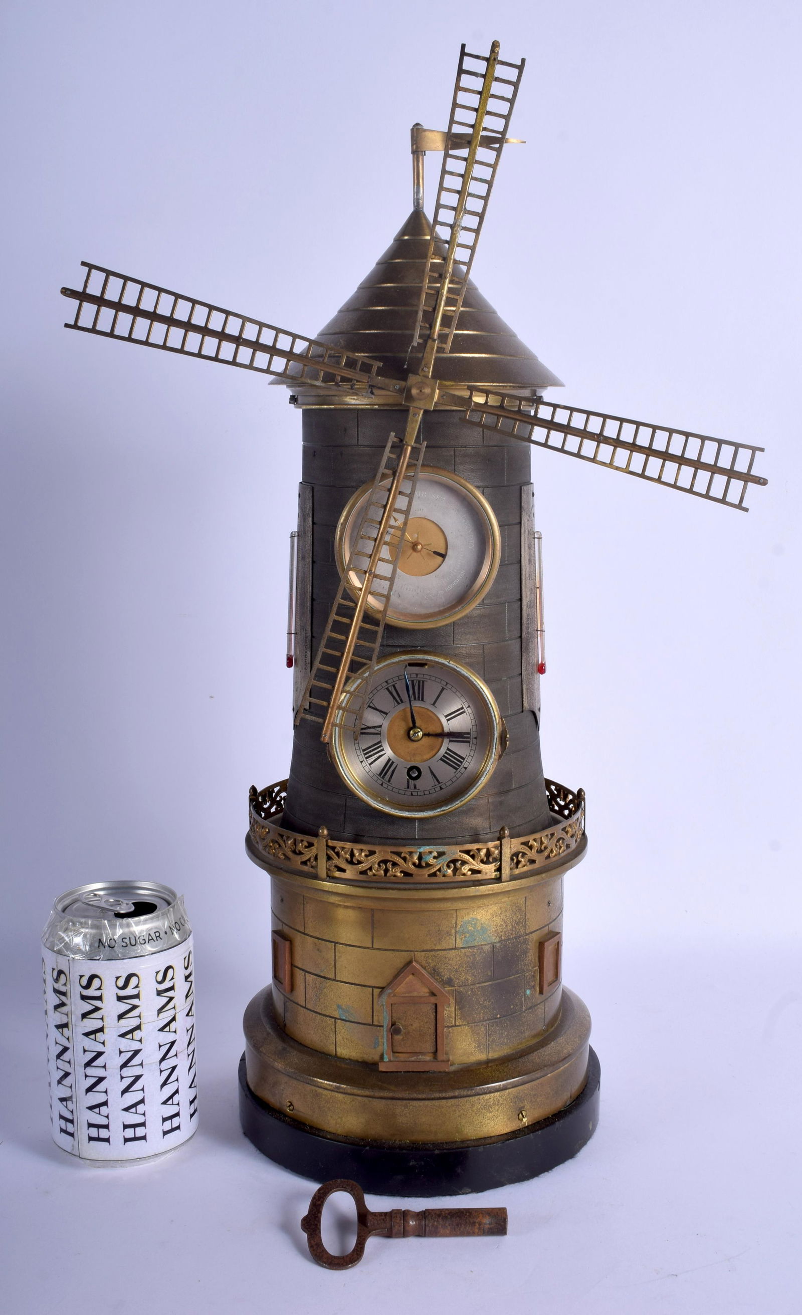 A 19TH CENTURY FRENCH INDUSTRIAL AUTOMATON WINDMILL (#1018) on Aug 18 ...