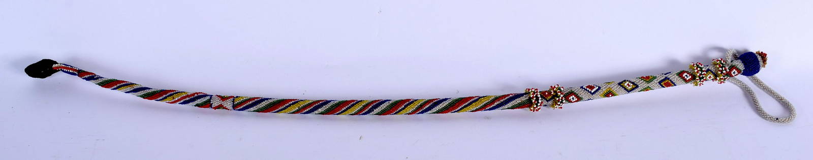A VINTAGE AFRICAN BEADWORK TRIBAL WHIP. 60 cm long. - May 25, 2021 ...