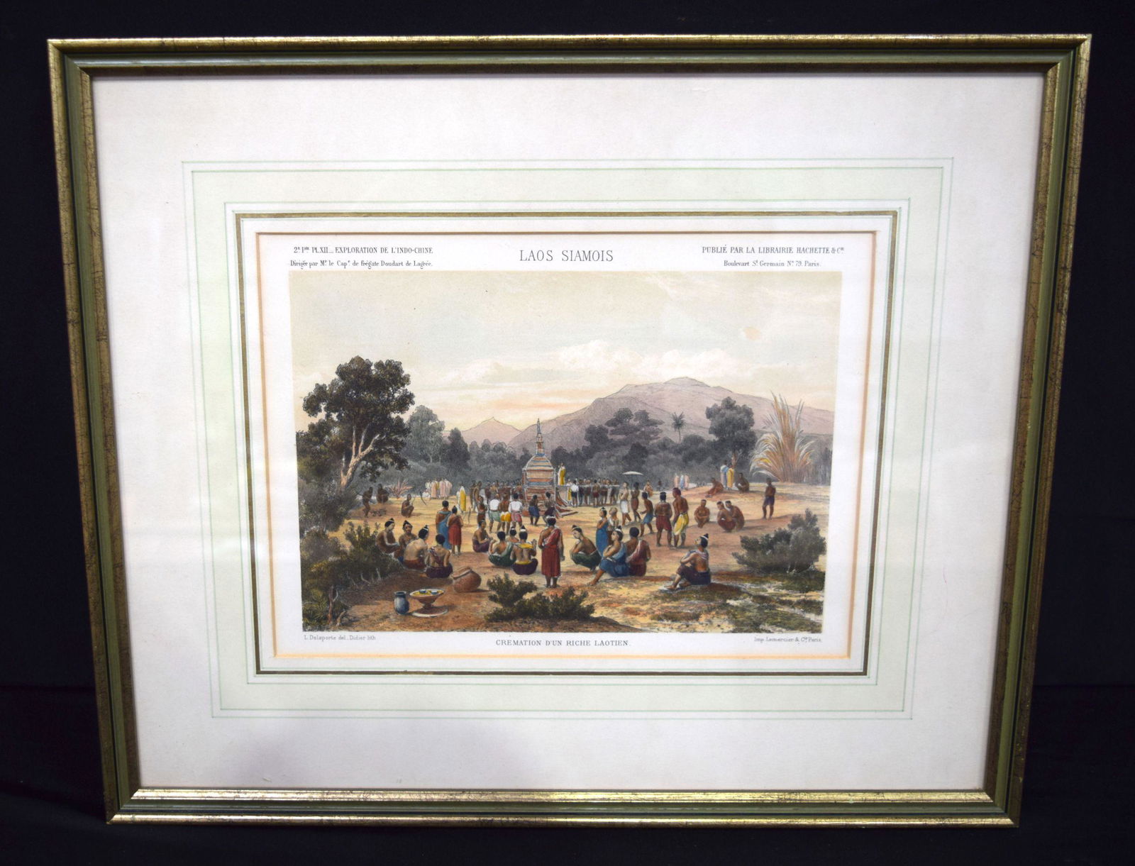 A 19 th Century coloured engraving by Louis Delaporte - Oct 15, 2021 ...