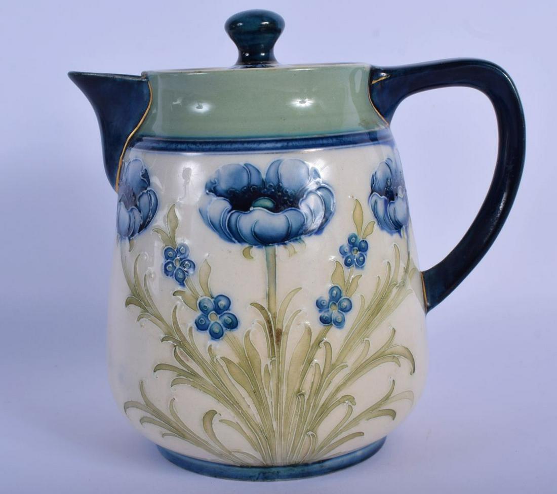 A MOORCROFT MACINTYRE & CO POTTERY TEAPOT AND COVER (#0015) on Jan 04 ...