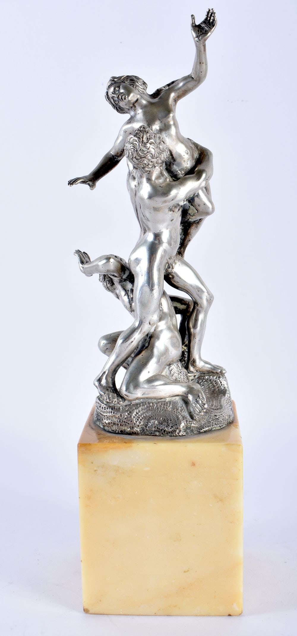 An Early 20th Century Italian Silver Figure Of The Rape Of Sabine ...