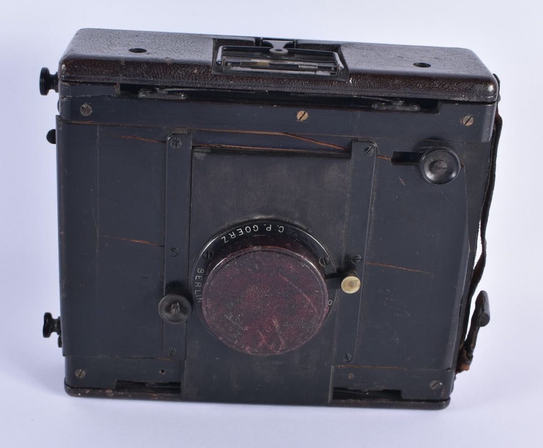 C.p. Goerz Patent Reflex Antique Camera W/ Doppel-anastigmat Lens. 15 ...