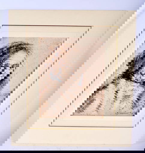 European School (18th/19th Century) Pen & Ink, After Rembrandt (1606 ...