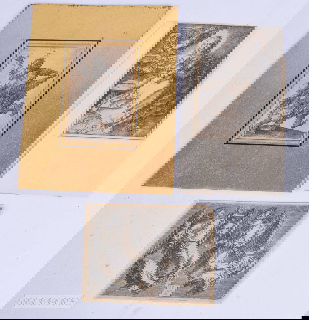 Three 18th Century Engravings All Bearing Signature Of Albrecht Durer ...