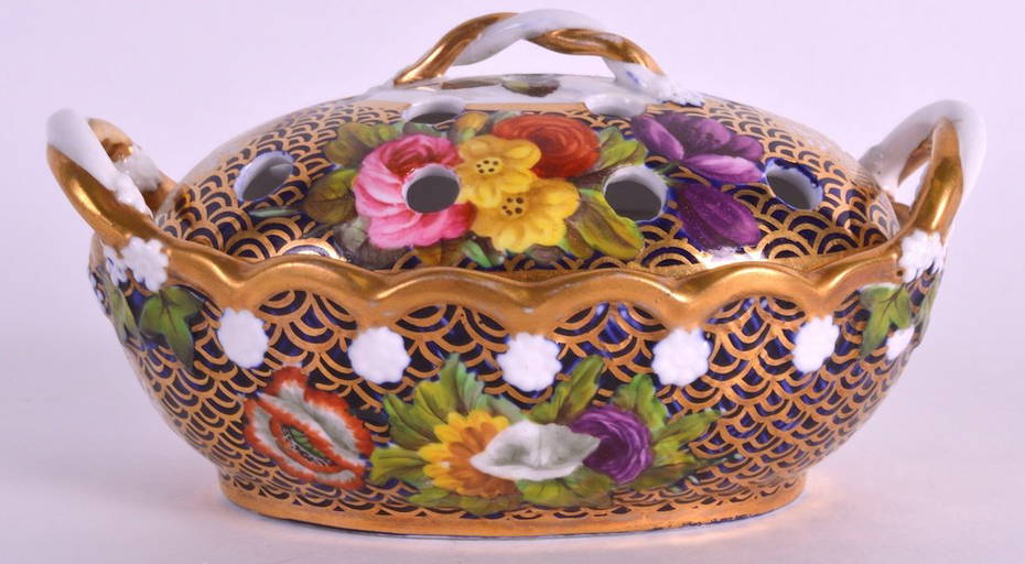A LOVELY EARLY 19TH CENTURY SPODE MINIATURE POT POURRI - Jul 10, 2014 ...