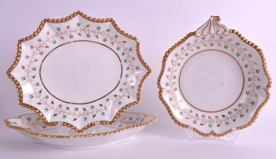 AN EARLY 19TH CENTURY FLIGHT BARR AND BARR SHELL SHAPED - Oct 24, 2014 ...