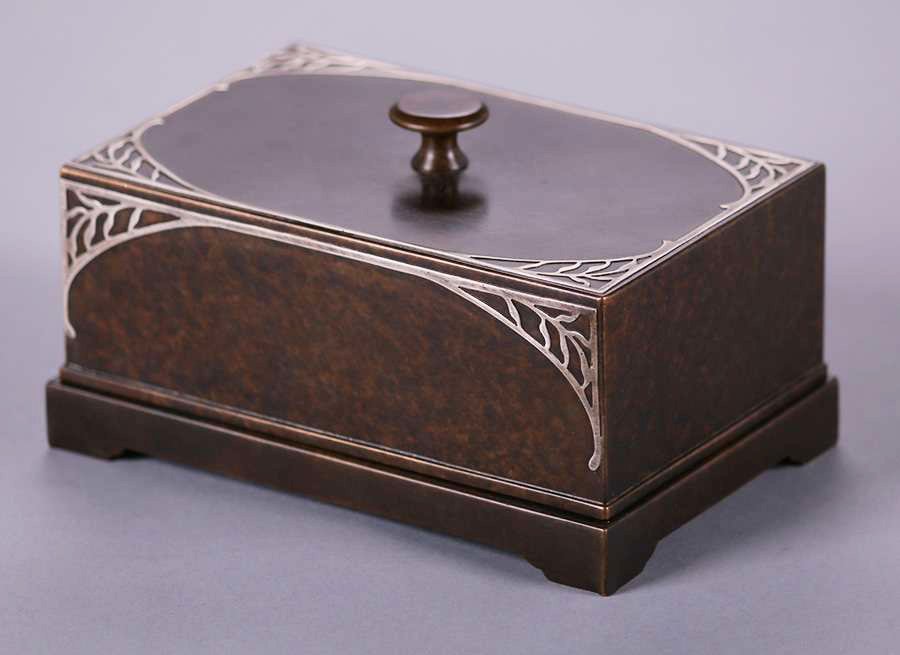 Silvercrest Sterling on Bronze Box
