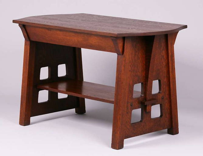 Early Limbert Cutout Turtle Top Table C1902 1905