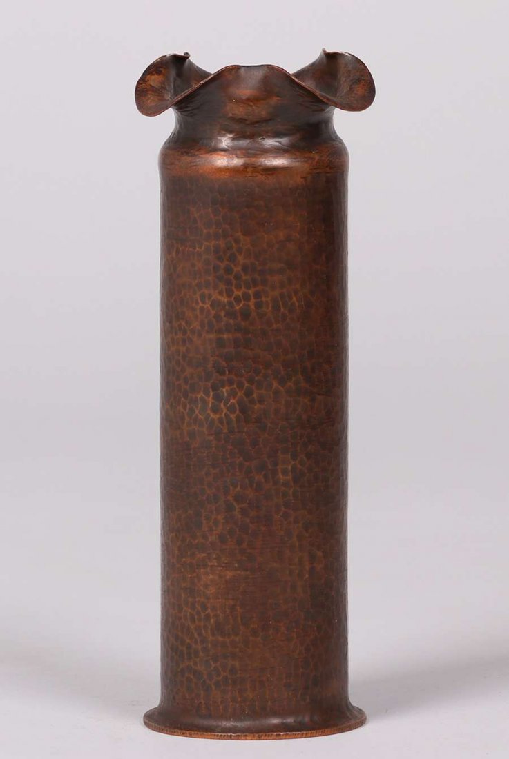 Albert Berry Hammered Copper 2-Handled Vase - Jul 13, 2014 | California ...