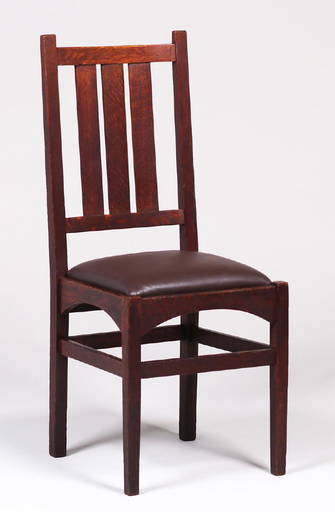 Gustav Stickley Side Chair Harvey Ellis Design