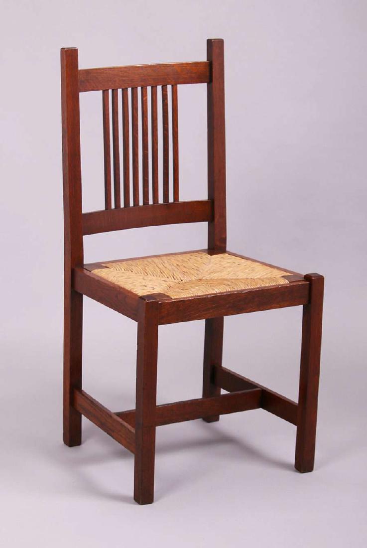 L&JG Stickley Spindled Side Chair