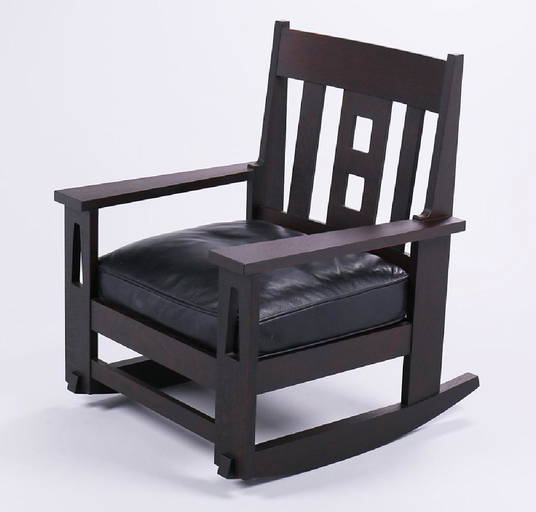 Contemporary Limbert Cutout Rocker