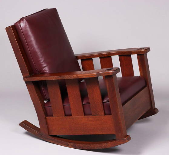 Limbert Slatted Rocker c1910 - Jun 09, 2018 | California Historical ...
