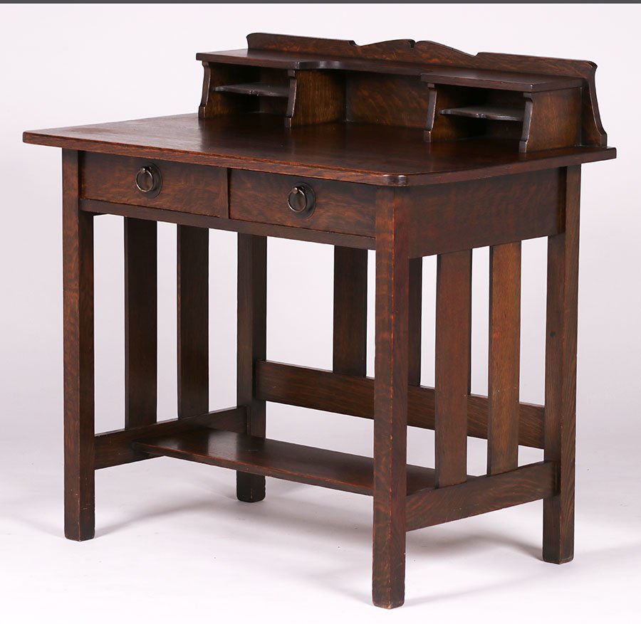 Stickley Brothers Two-Drawer Postcard Desk c1910 - Jun 09, 2018 ...