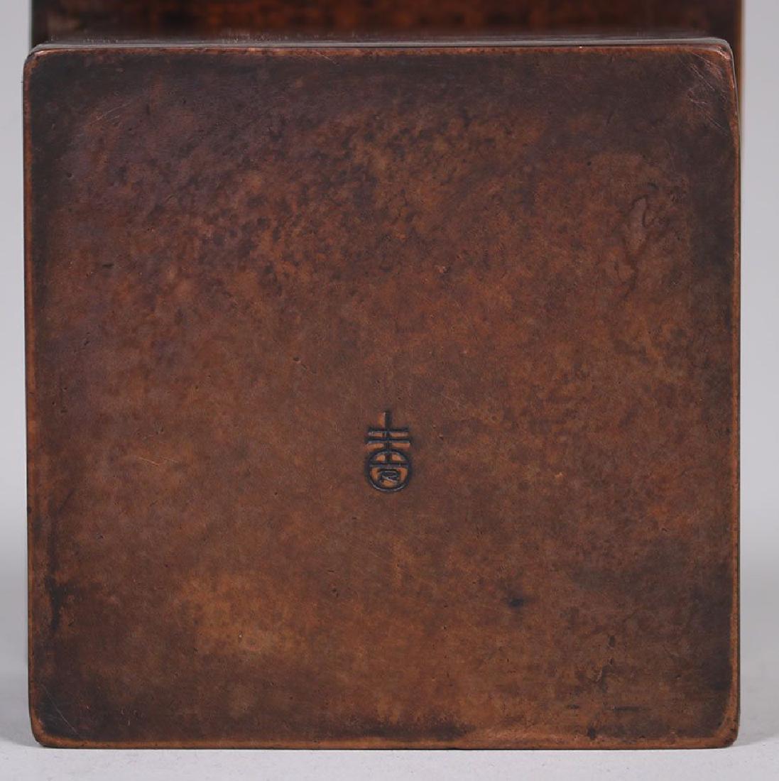 Roycroft Hammered Copper Square Inkwell - Sep 29, 2018 | California ...