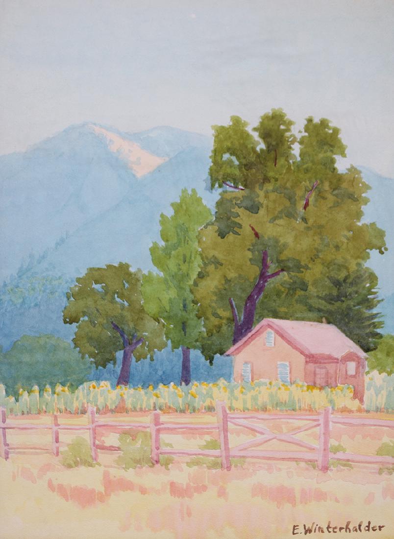 Erwin Winterhalder Watercolor