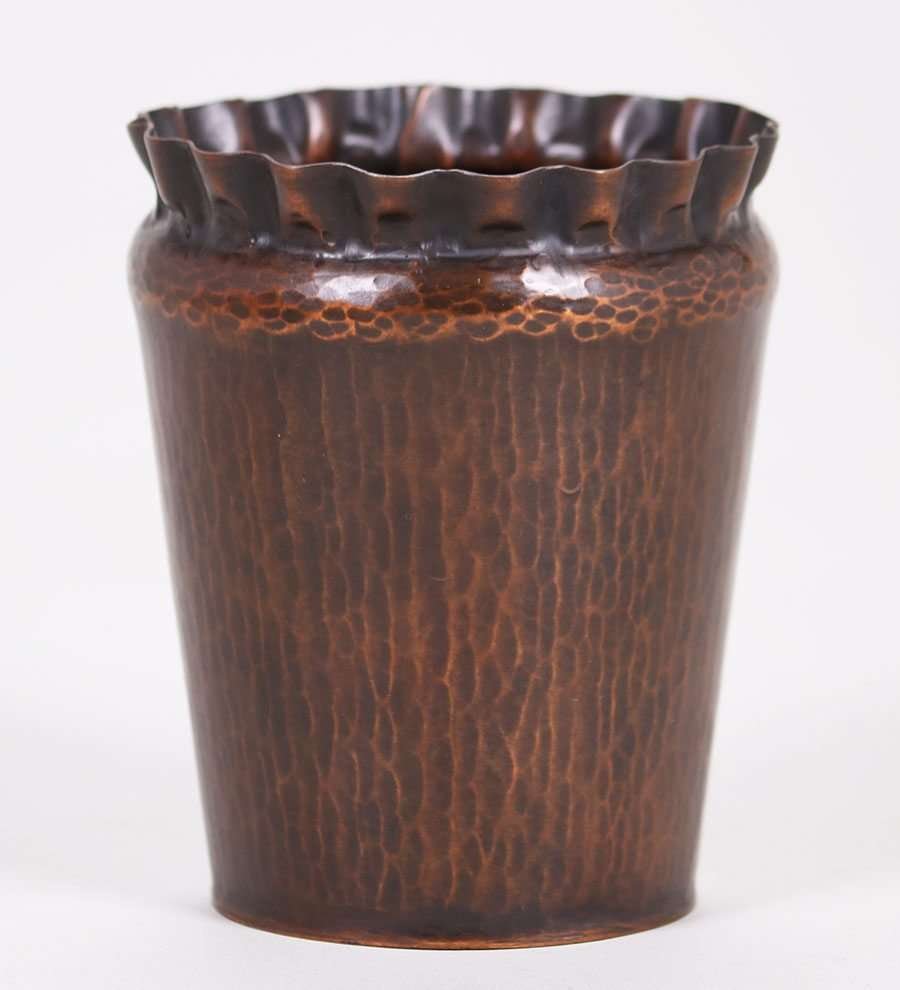 Albert Berry Hammered Copper 2-Handled Vase - Jul 13, 2014 | California ...