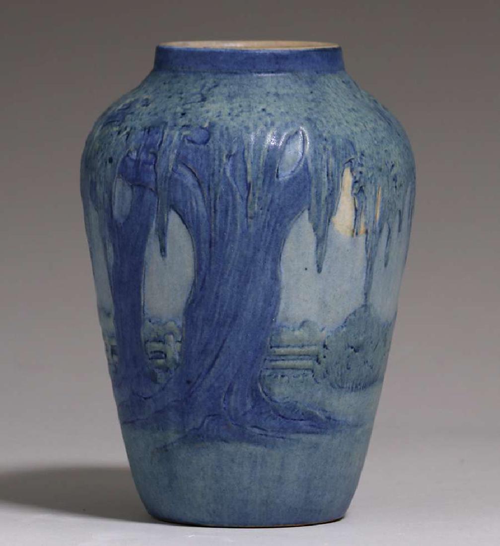 Newcomb College Scenic Vase Anna Frances Simpson 1917