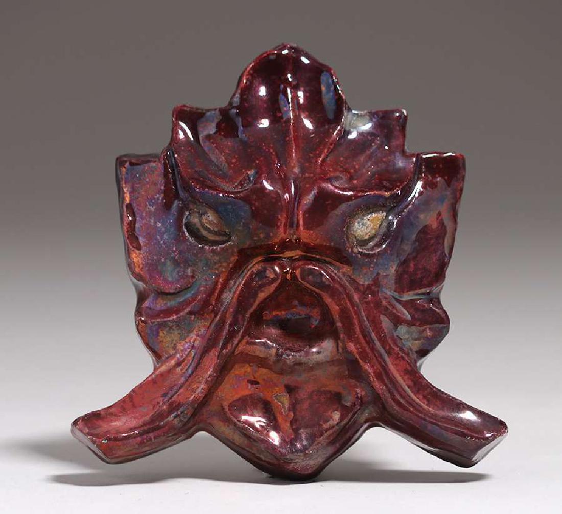 Pewabic Pottery Gargoyle Tile Paperweight