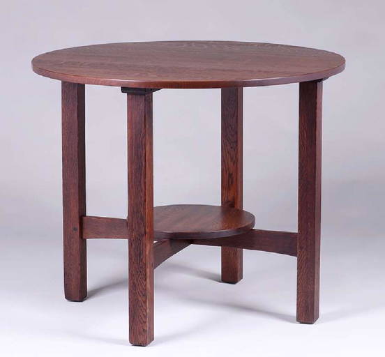 Large L&jg Stickley Lamp Table C1905 1907