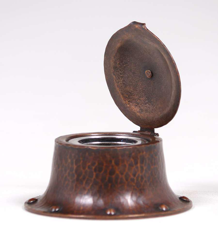 Roycroft Hammered Copper Inkwell - Sep 28, 2019 | California Historical ...