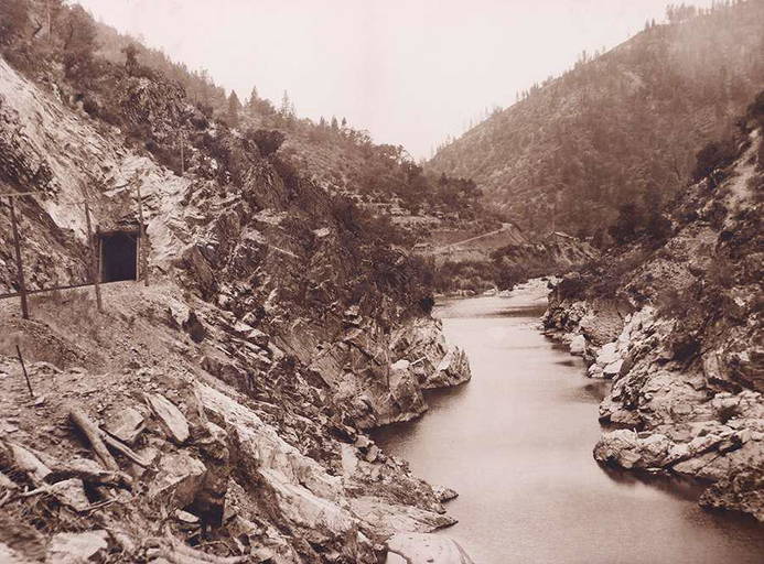 Western Pacific Railroad Photo Feather River Canyon