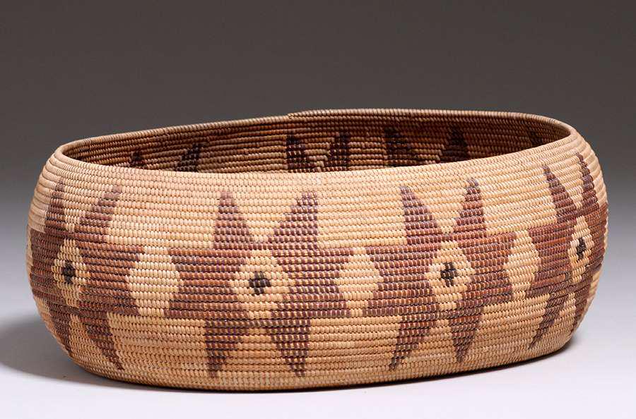 Large Native American Basket - Yokuts Tribe c1920 - Dec 14, 2019 ...