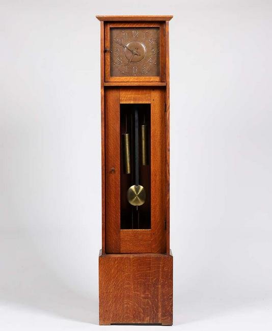L&JG Stickley Grandfather Clock c1905-1907 - Mar 21, 2020 | California ...