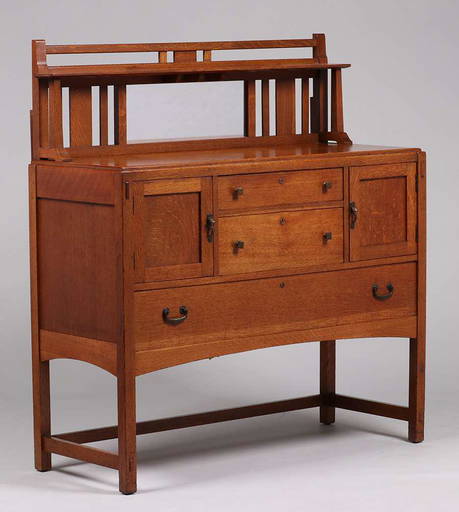 Limbert Two-Door Sideboard with Mirror - Jun 27, 2020 | California ...