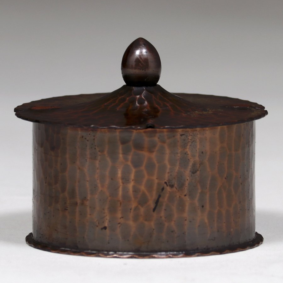 Roycroft Hammered Copper Square Inkwell - Sep 29, 2018 | California ...