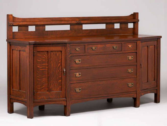 Huge Limbert 84"w Sideboard c1910 - Dec 12, 2020 | California ...