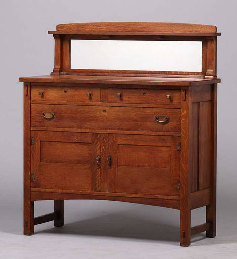 Limbert #457 3/4 Two Door Sideboard C1910