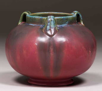 Fulper Pottery Three Handled Vase.